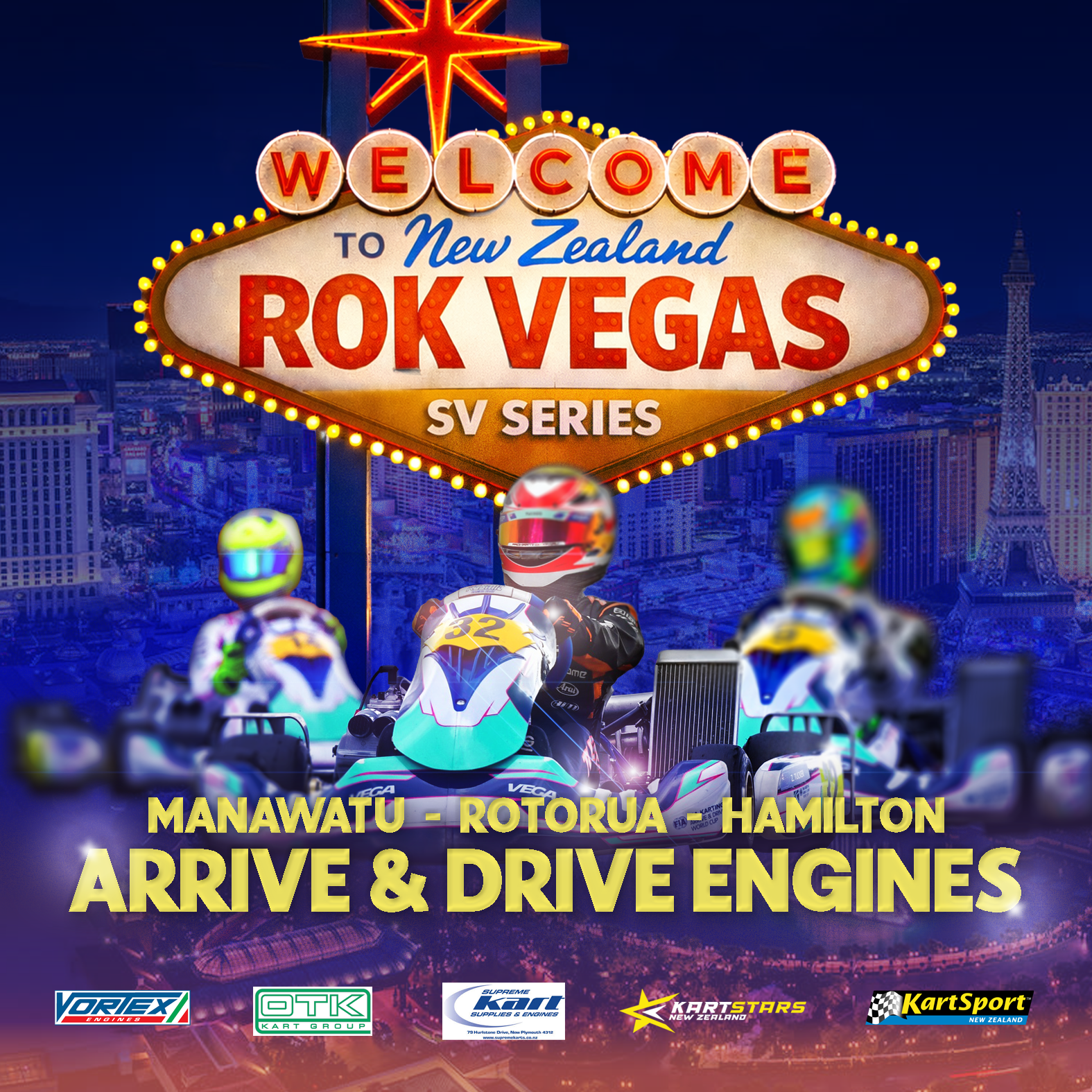 Three-round ‘ROK Vegas’ SV Engine Series announced
