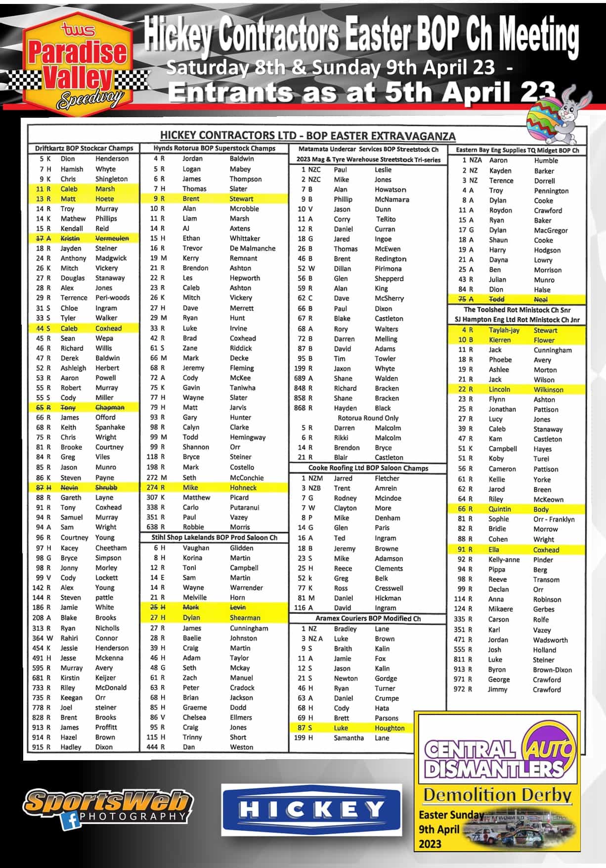 Hickey Contractors Easter Extravaganza Wraps Up Season.