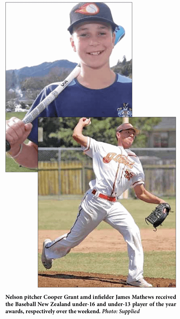 Local baseball duo receive national honour