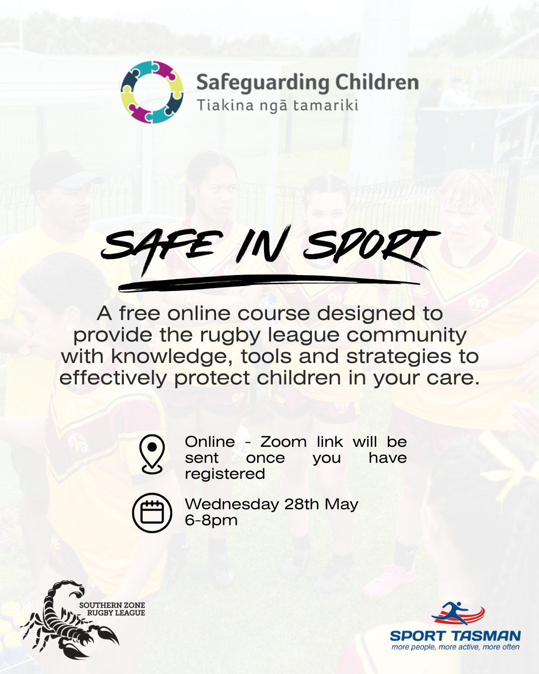 Safe in Sport - Safeguarding & Child Protection in Sport Course - For ...