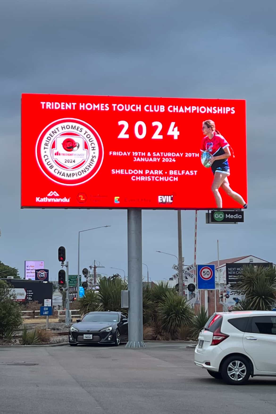 Go Media support Trident Homes Touch Club Championships 2024