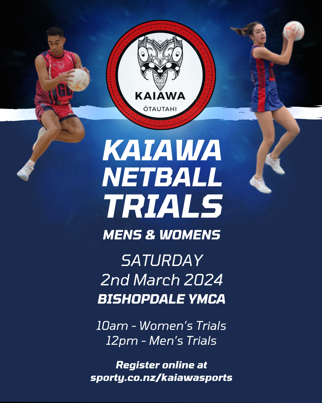 Kaiawa Netball Trials 2024