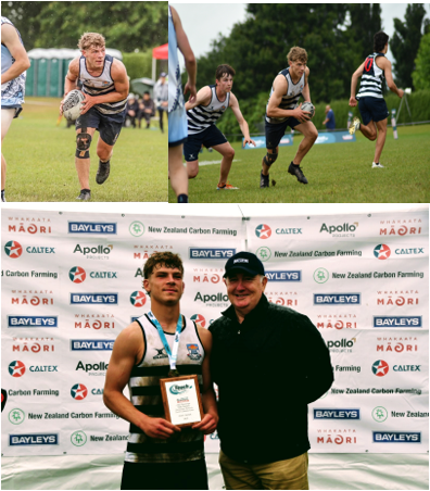 Jake Fowler National Secondary Schools Touch MVP 2022