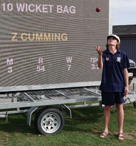 Zac Cumming selected for Otago 'A' Cricket Team