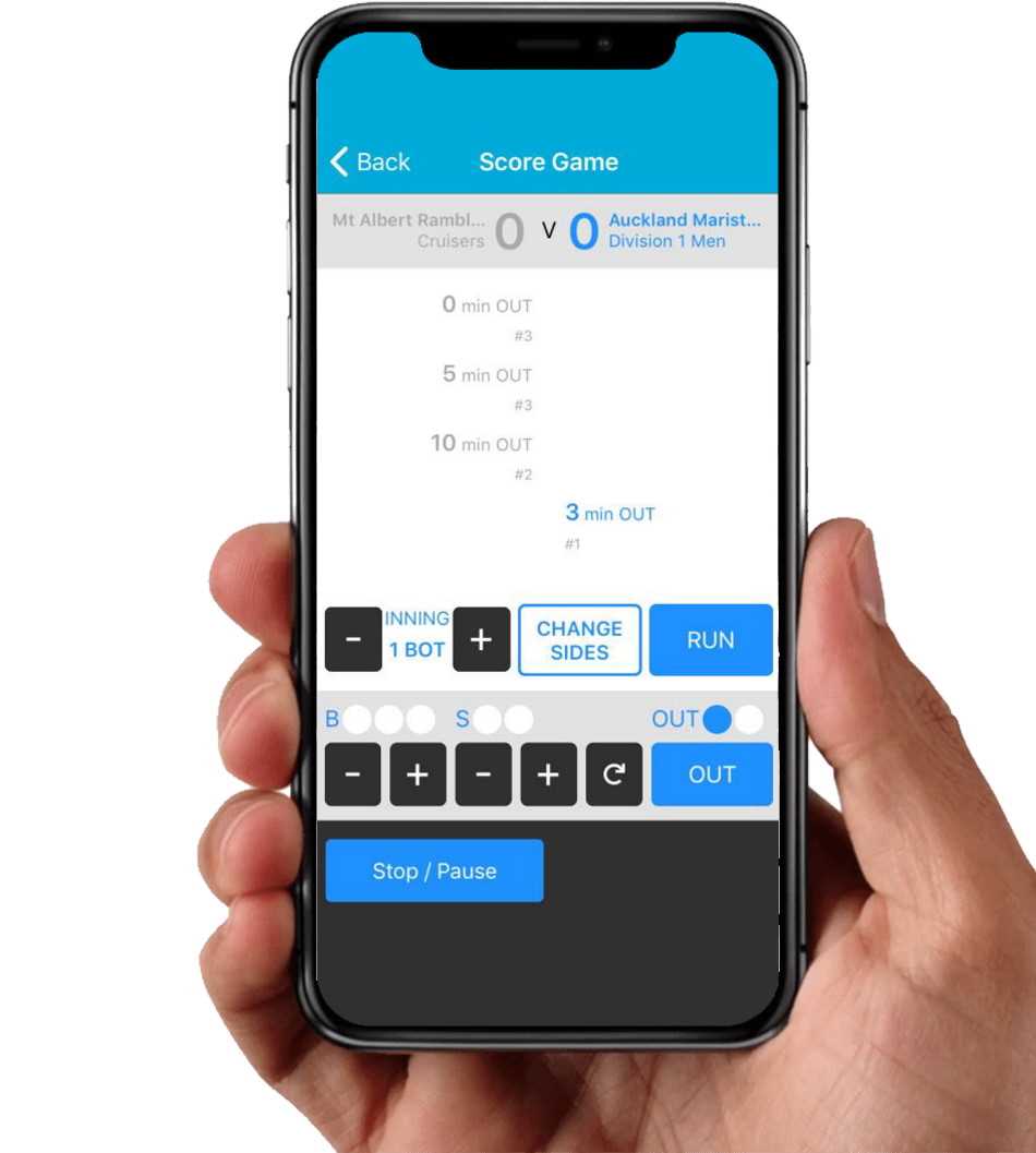 Game Day App for Softball Associations