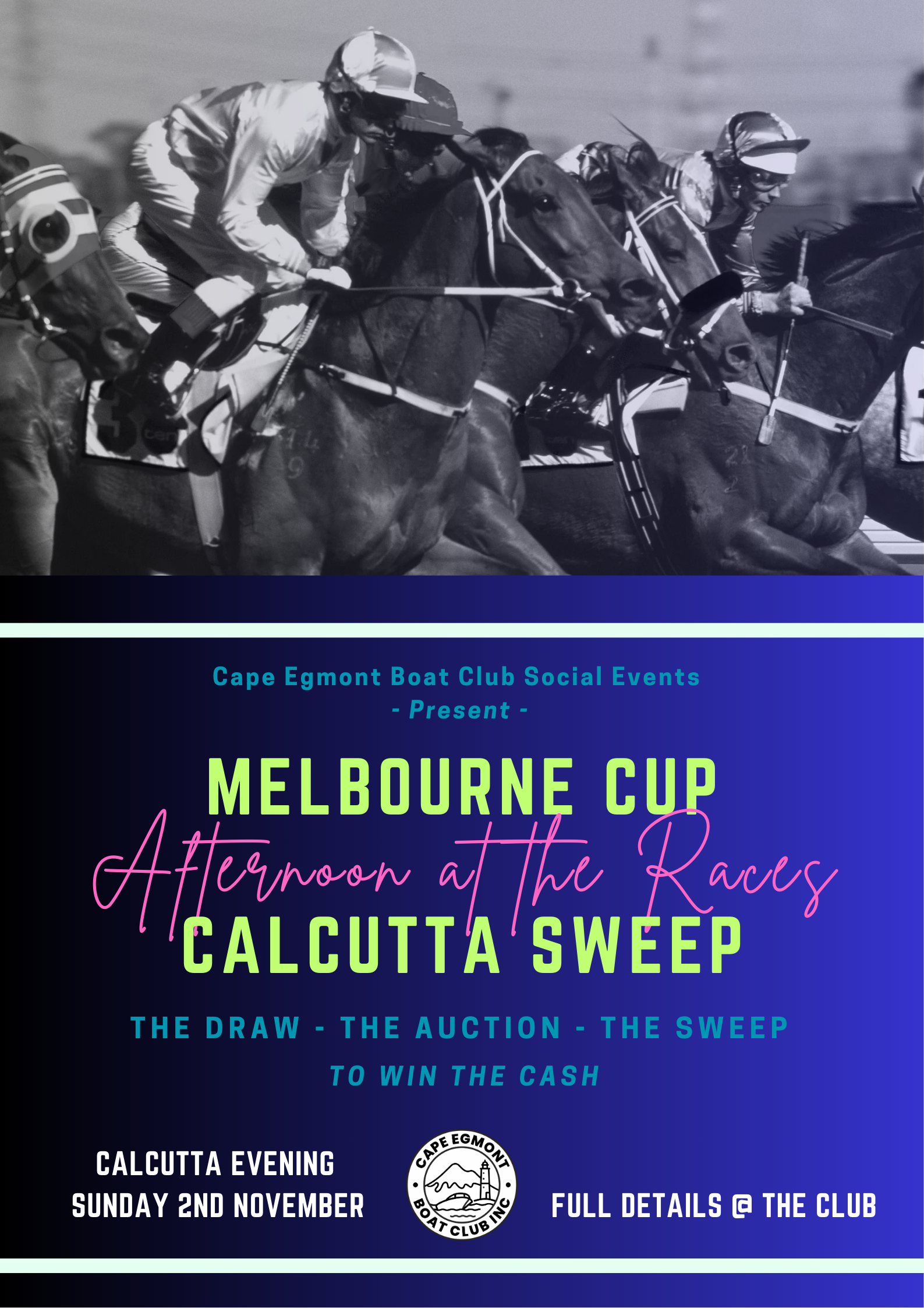 Afternoon at the Races - The Draw | The Auction | The Sweep