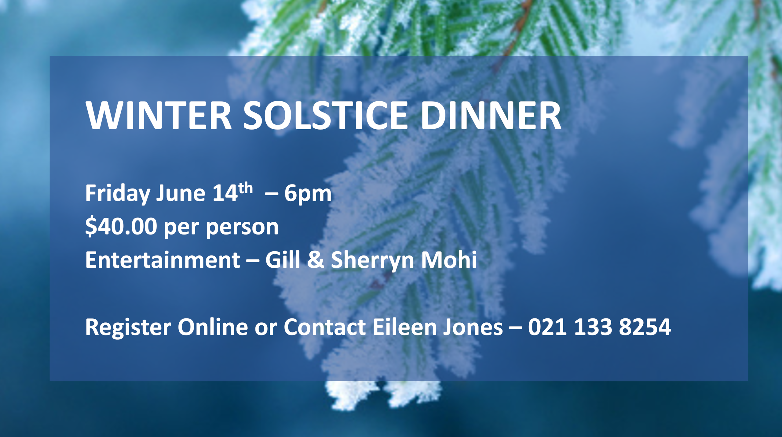 Winter Solstice Dinner