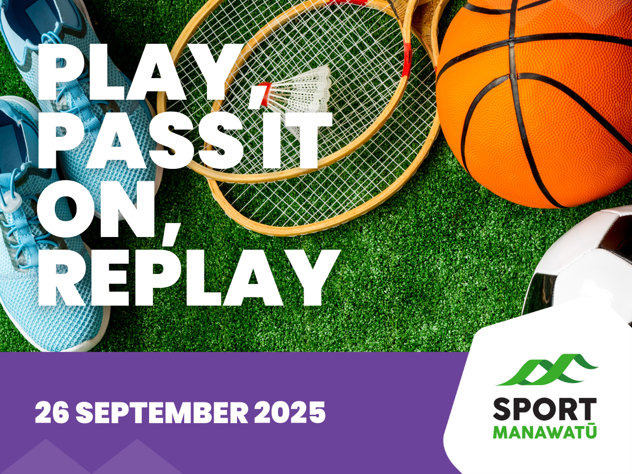 Play, pass it on, replay