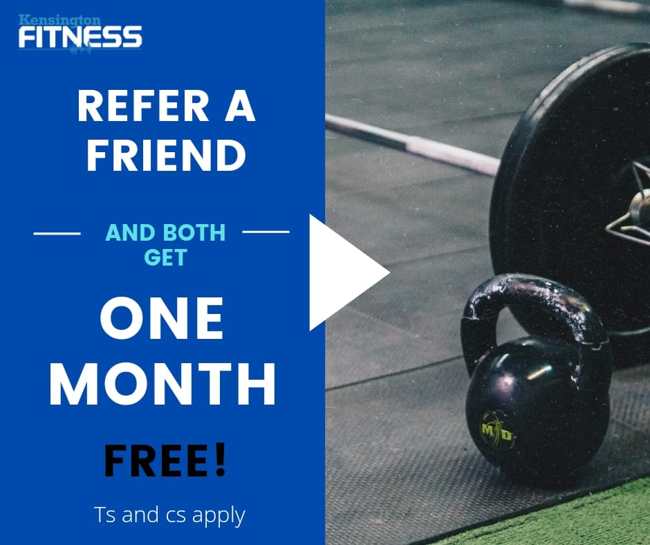 Refer a friend and get one month FREE!
