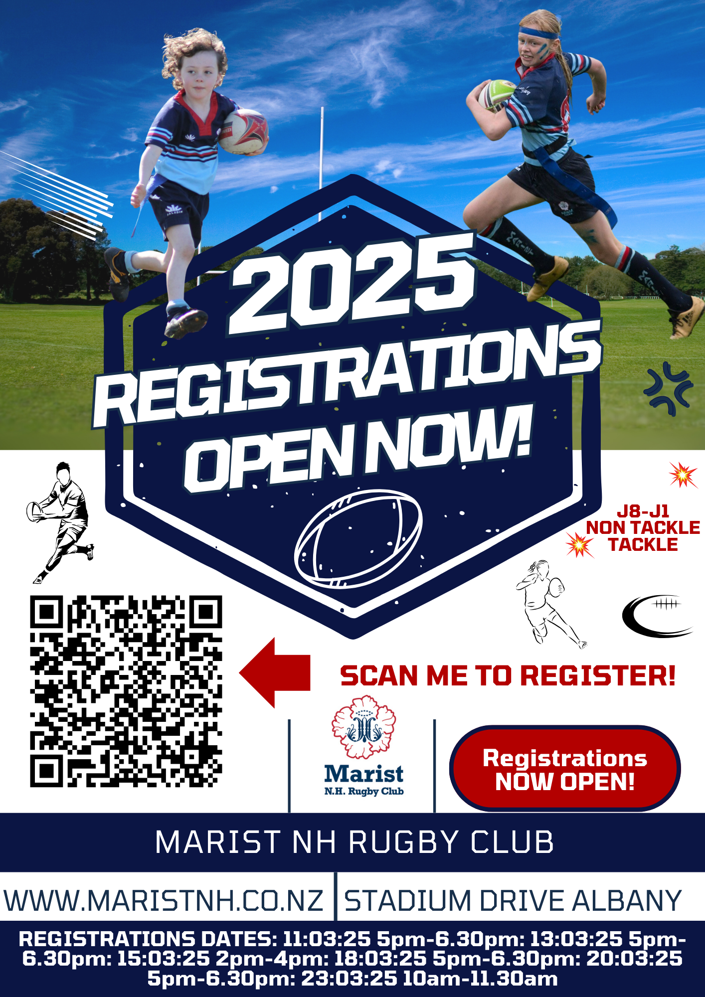2025 REGISTRATIONS NOW OPEN