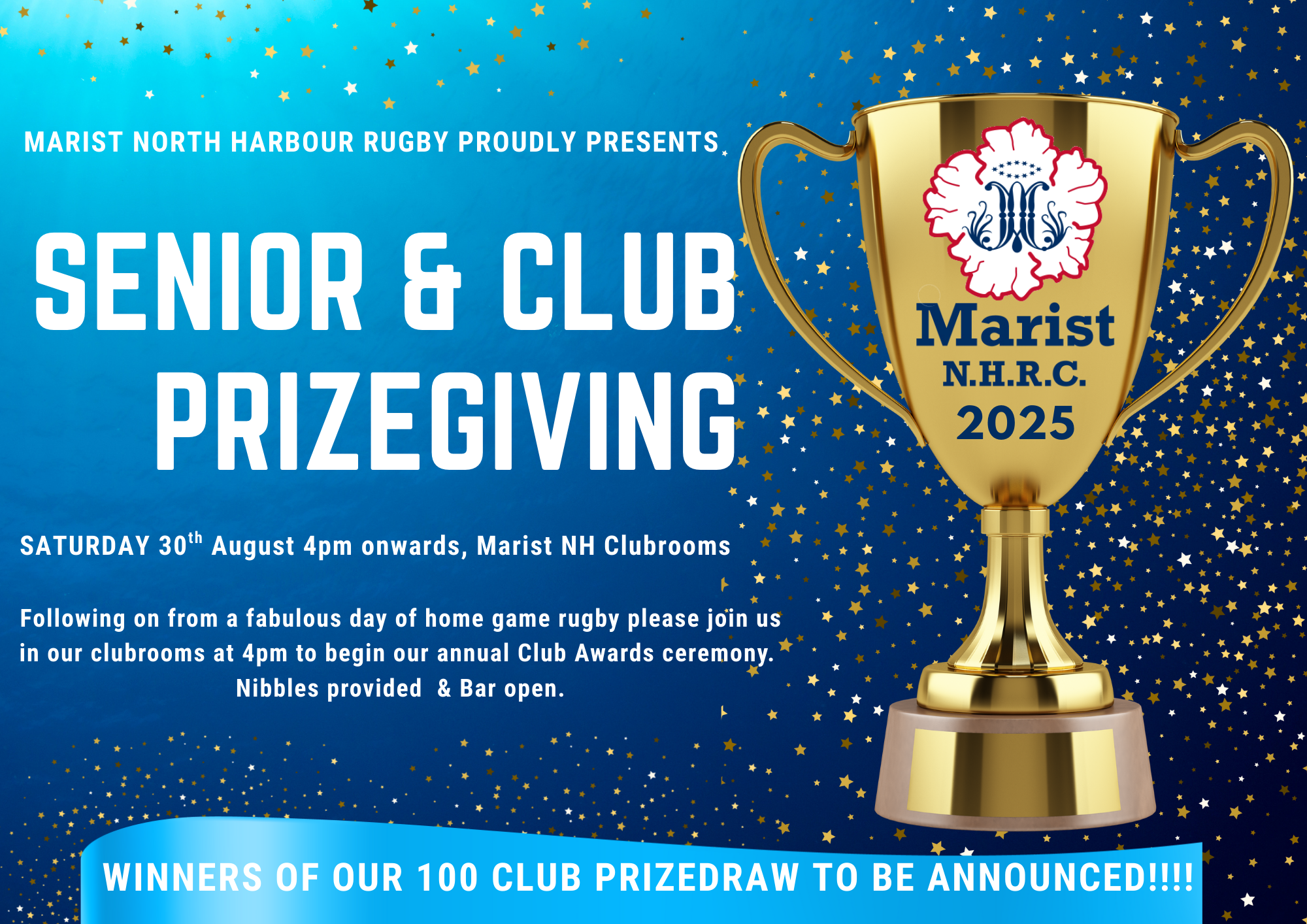 CLUB PRIZE GIVING SAVE THE DATE