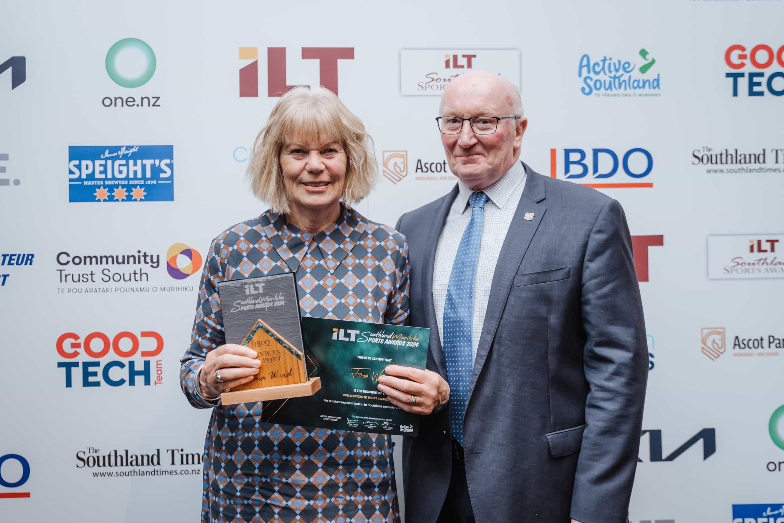 ILT Southland Sports Awards - 2024 Winners & Honours Board