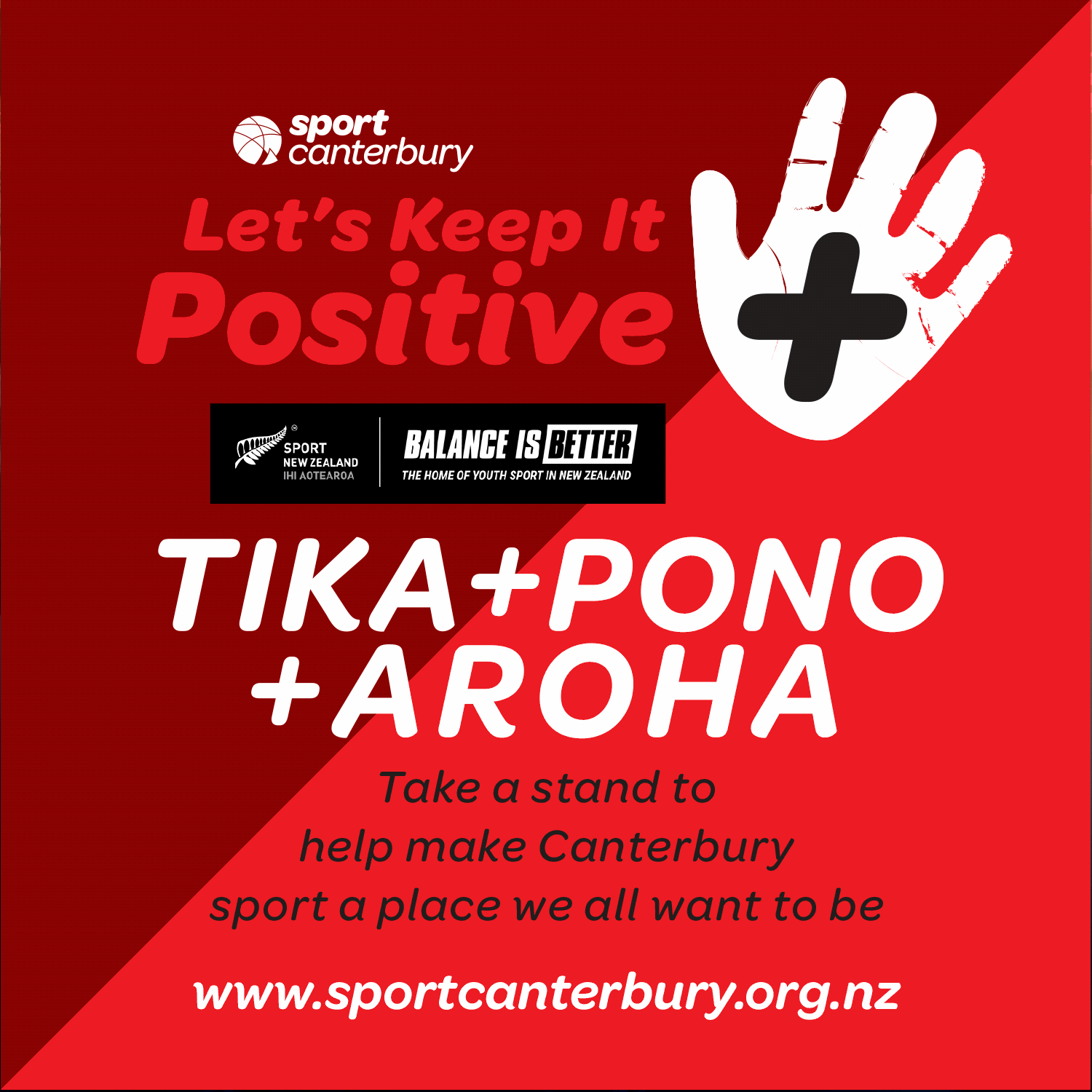 Let's Keep it Positive