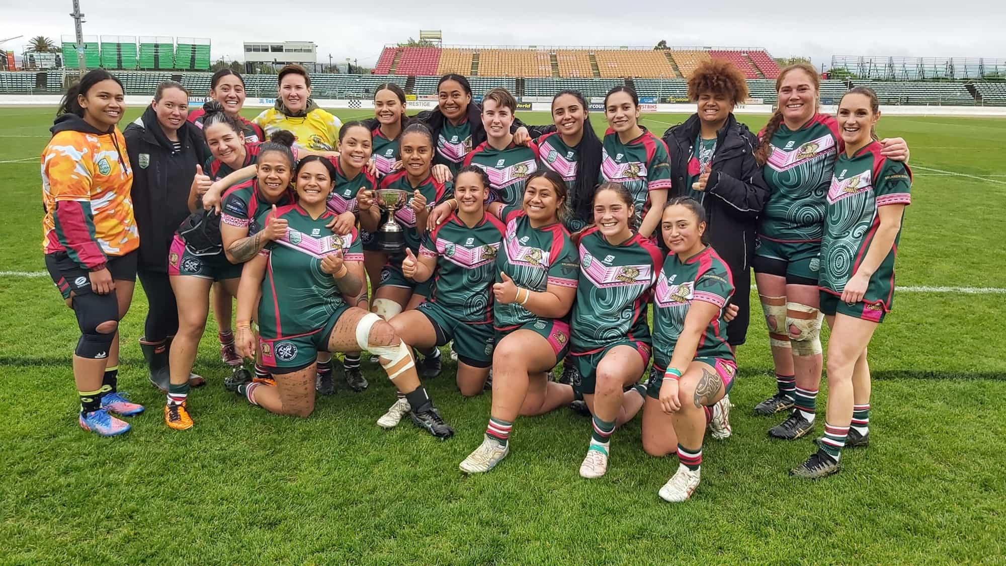 Women go back to back