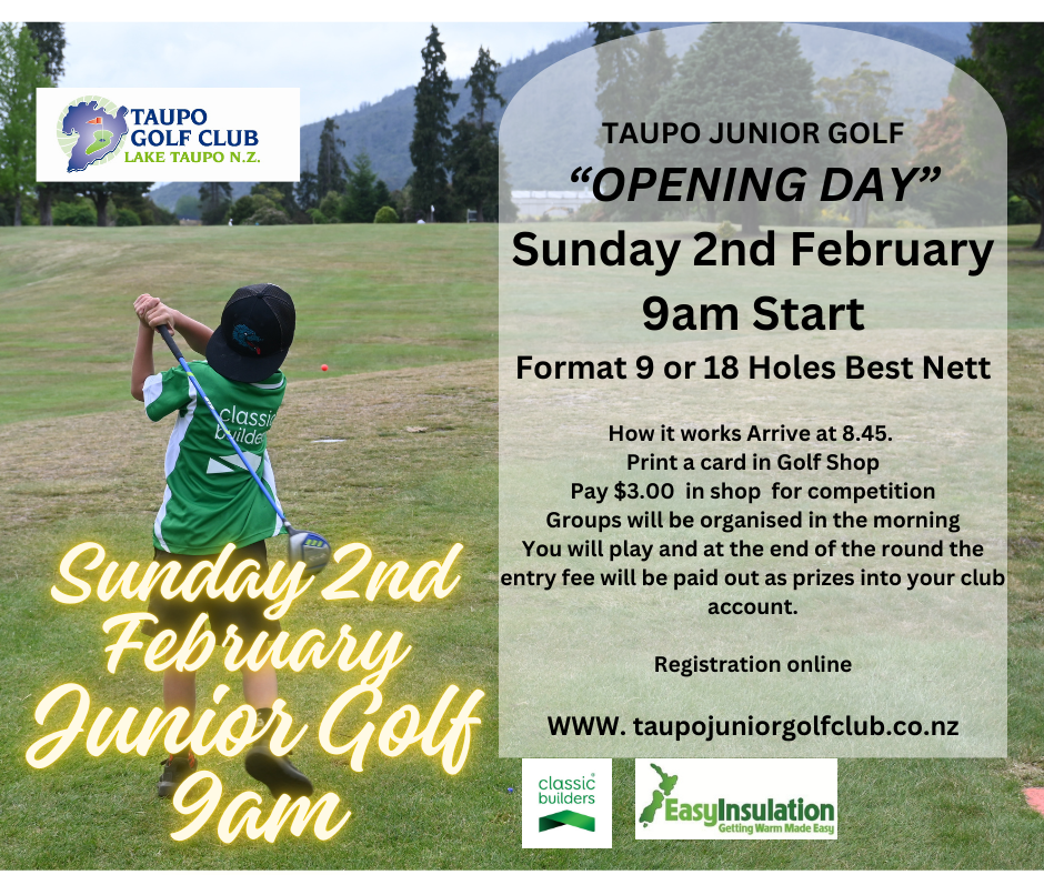 Sunday golf on the course for Juniors