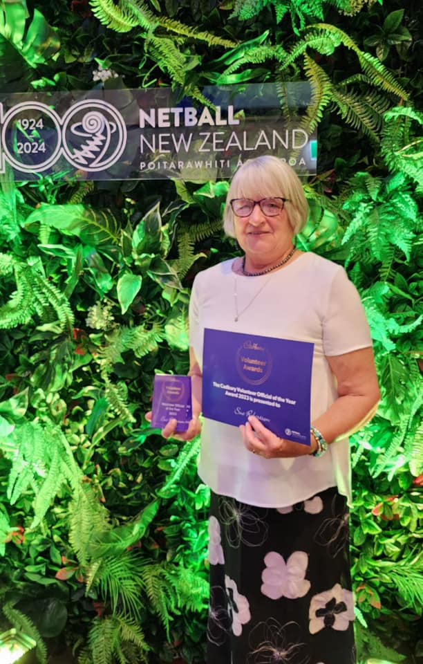 NETBALL NZ VOLUNTEER OFFICIAL OF THE YEAR