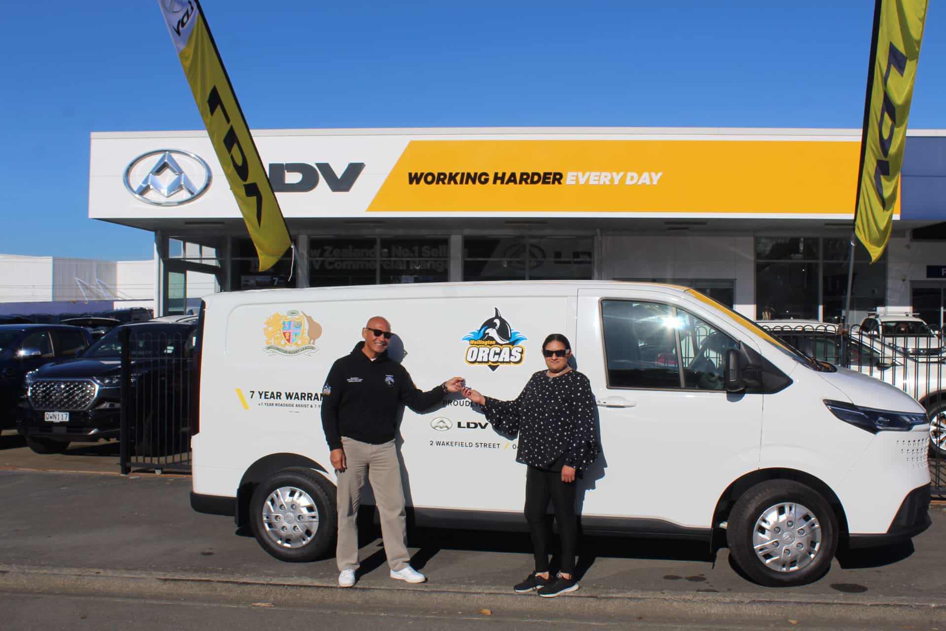 Wellington Rugby League Announces New Partnership with LDV Wellington
