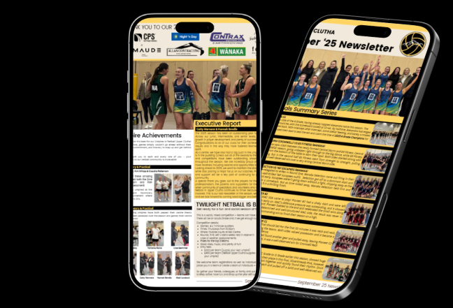 Netball Upper Clutha - HOME