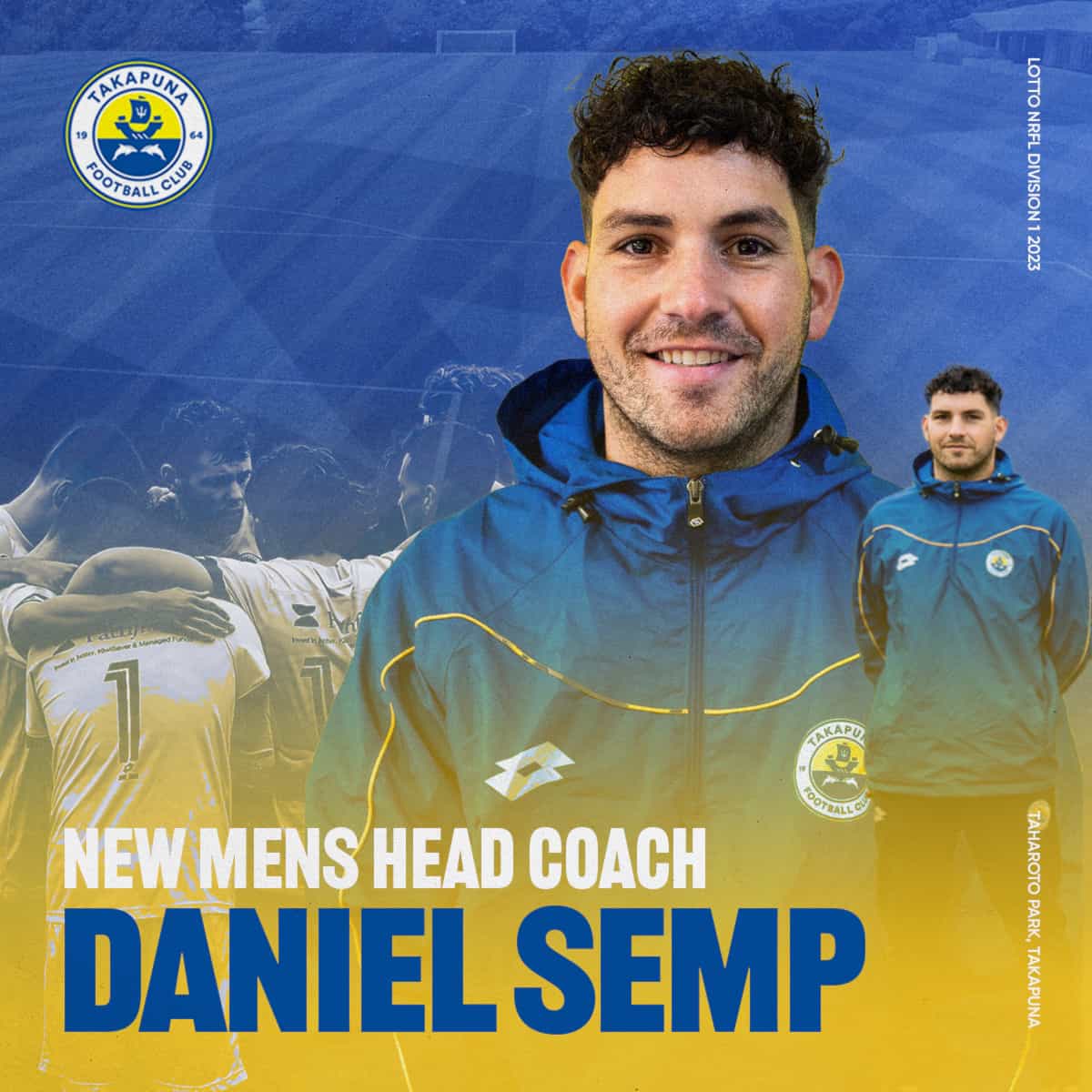 Takapuna FC Head Coach announcement