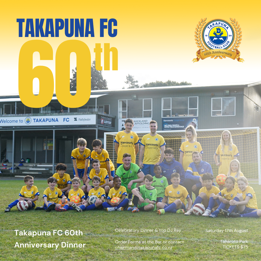 Takapuna FC 60th Anniversary