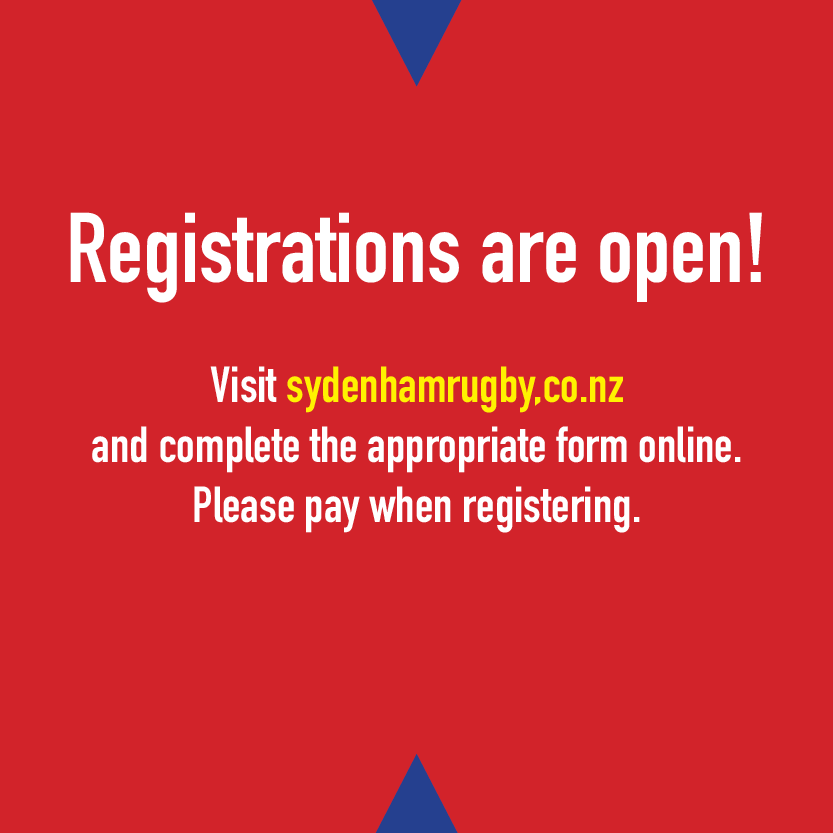 Registrations are open ...