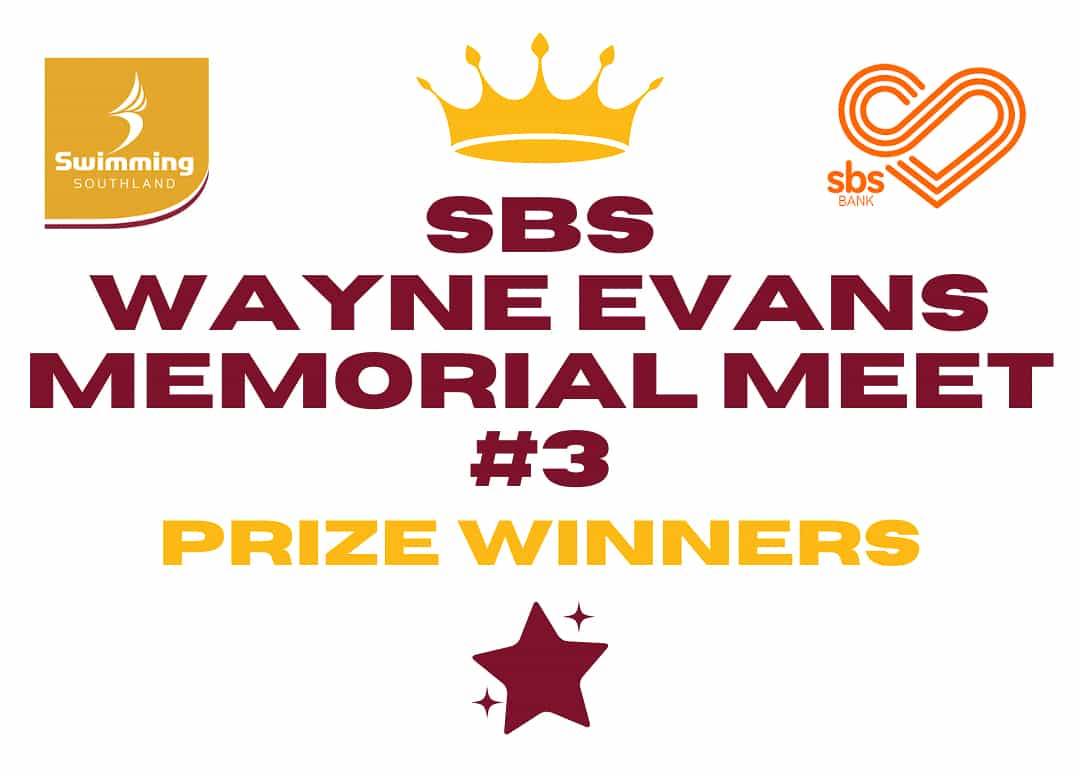SBS Wayne Evans Memorial Meet #3 Prize Winners