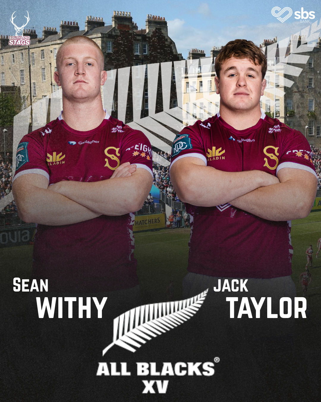 SBS Bank Southland Stags Sean Withy and Jack Taylor included in the 30 ...