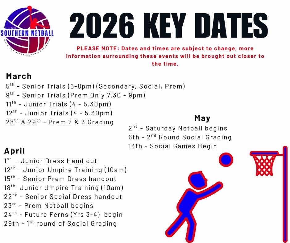 Southern Netball Club - HOME