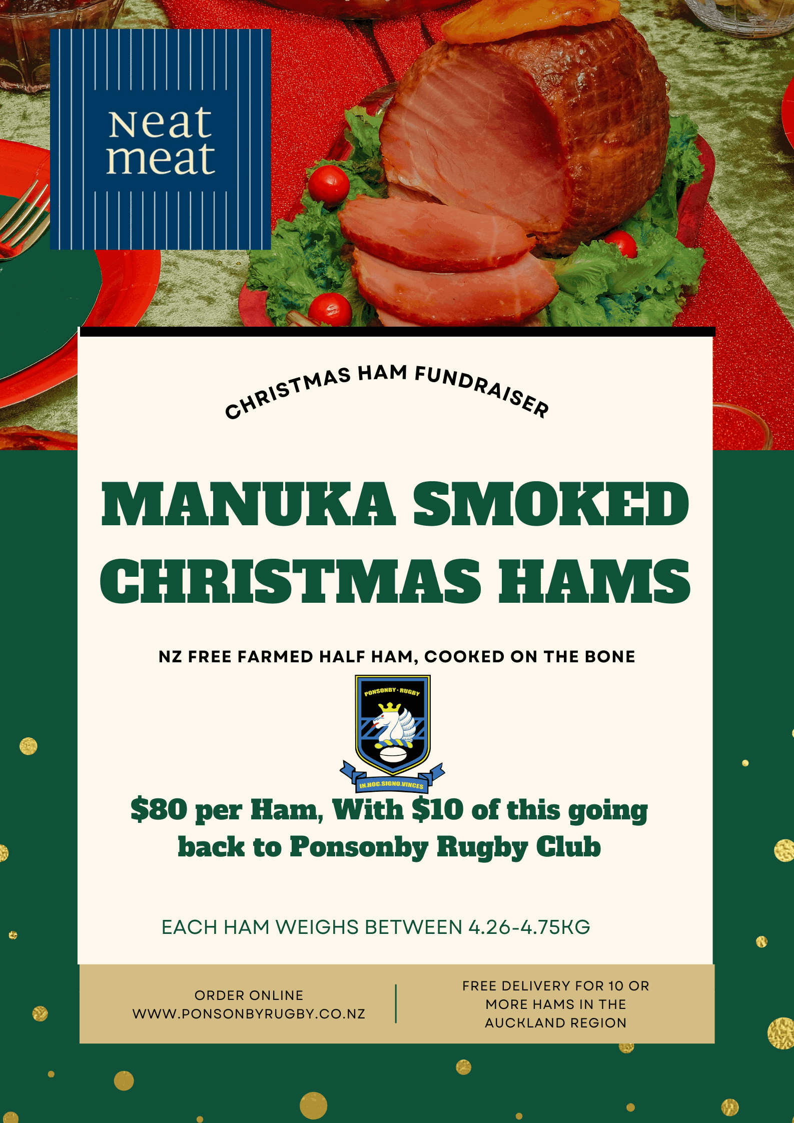 Christmas Ham Fundraiser