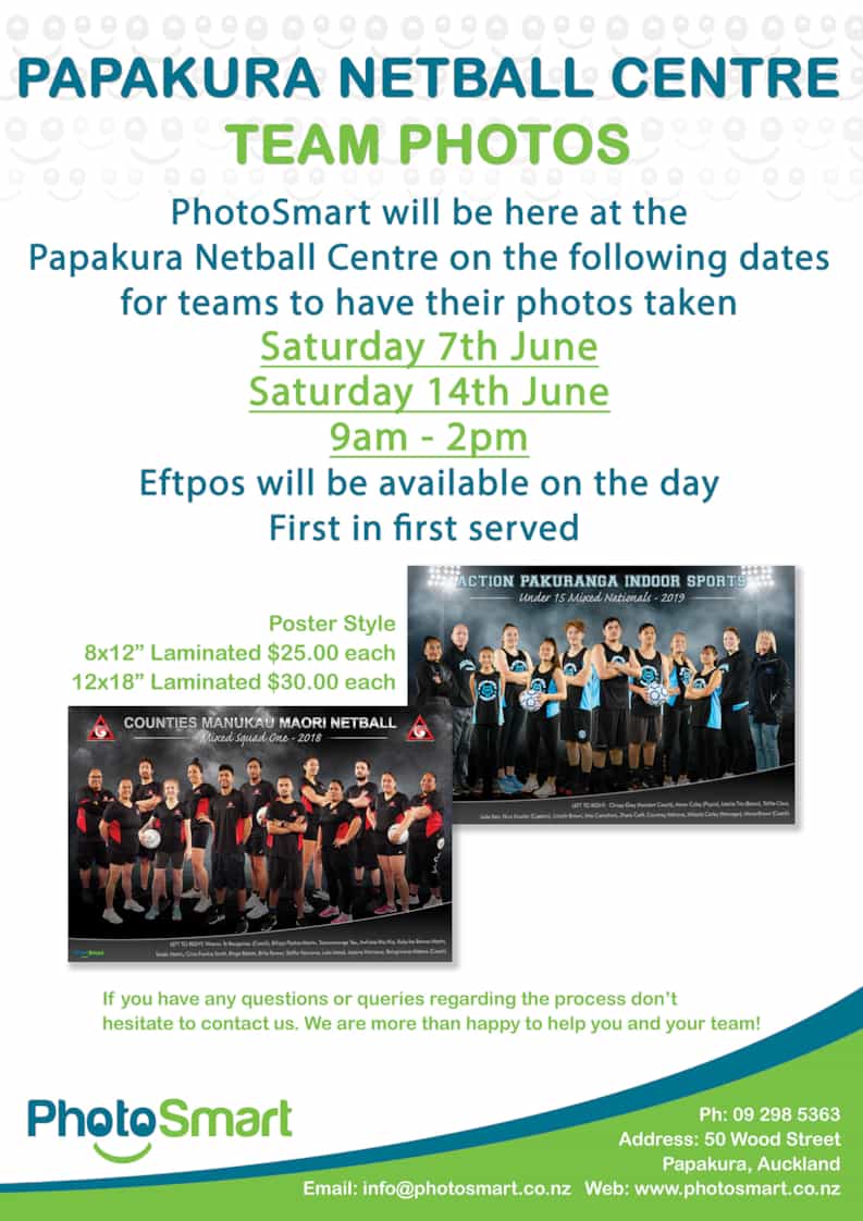 Papakura Netball Centre Weekly Update - 06.06.25