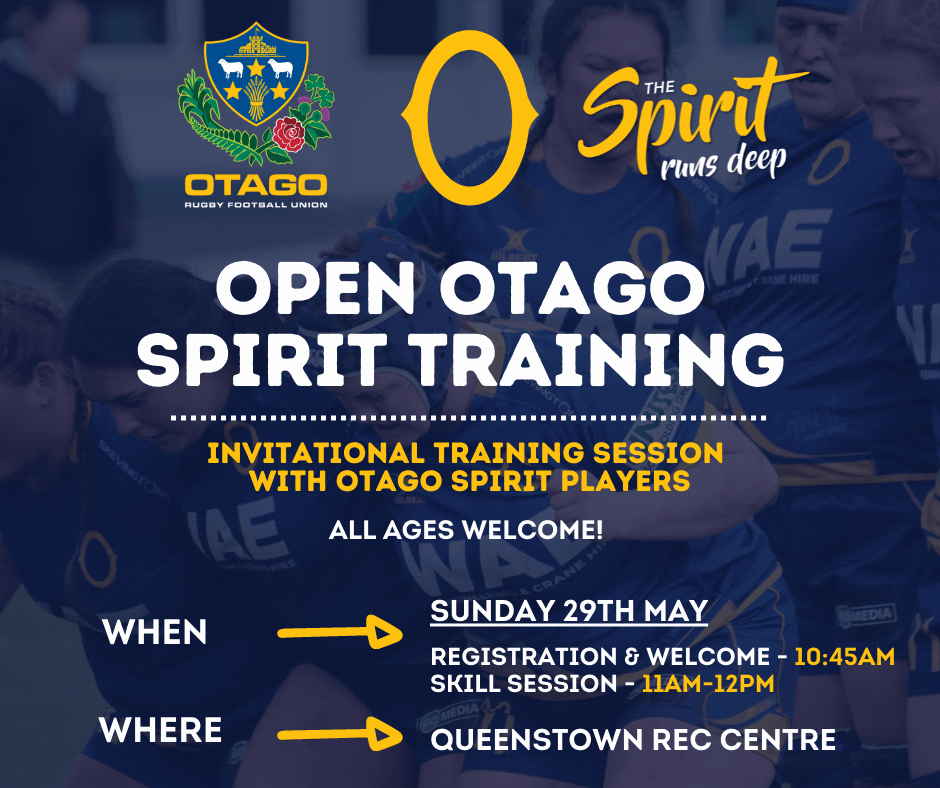 OPEN OTAGO SPIRIT TRAINING IN QUEENSTOWN