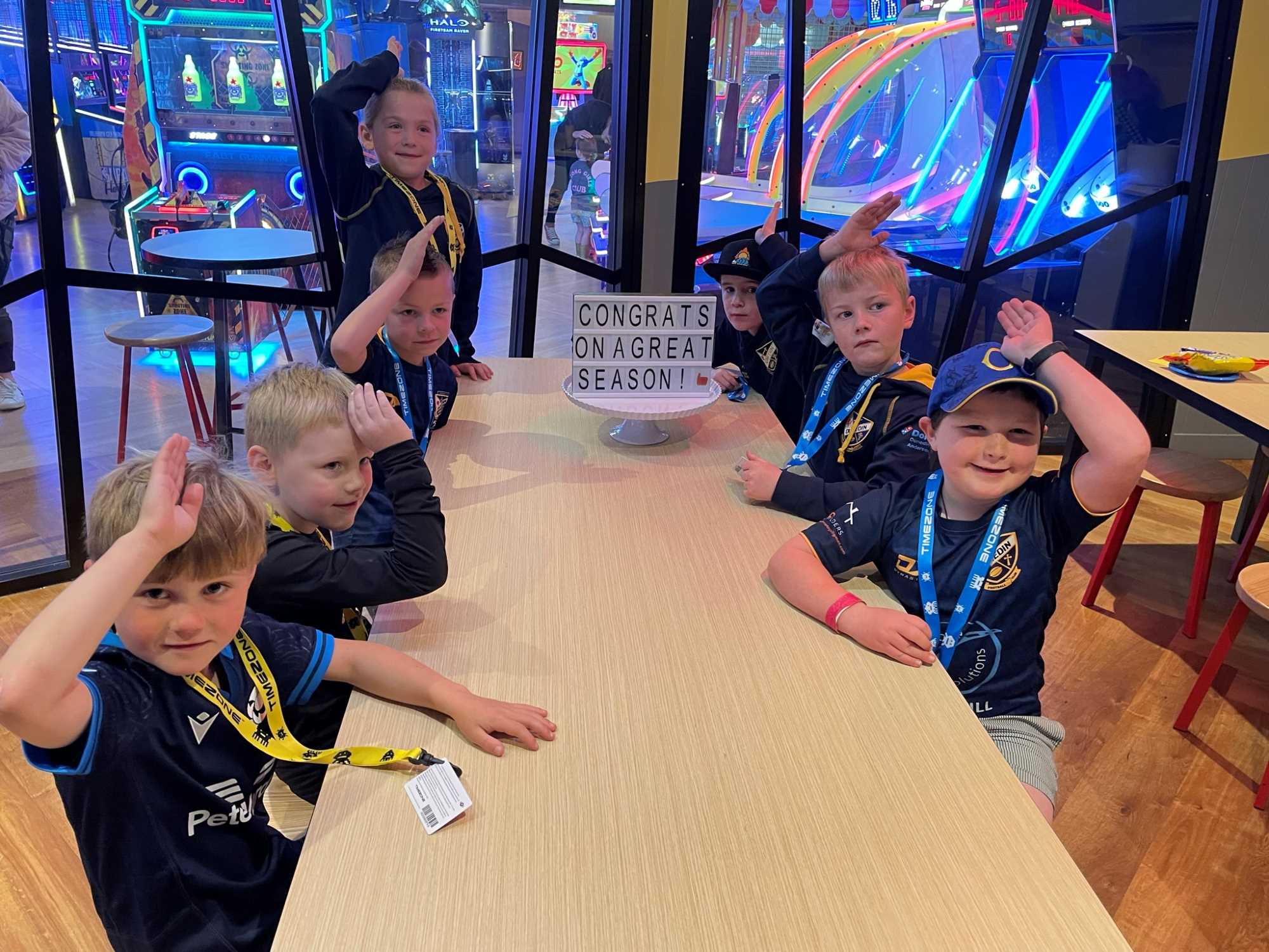 JUNIOR RUGBY END OF SEASON PARTY AT GOLDEN CENTRE