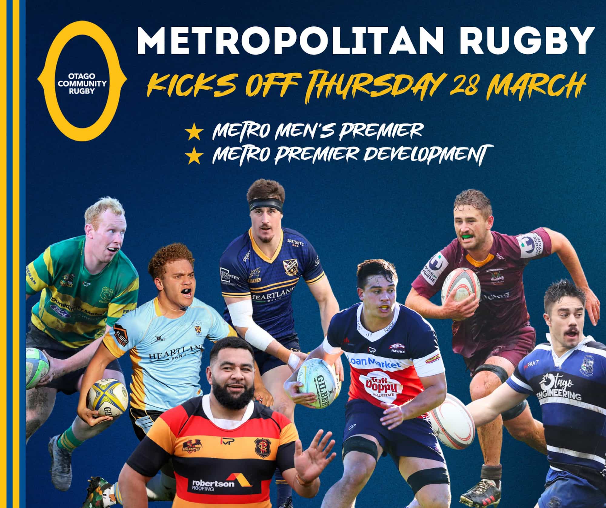 METRO RUGBY KICKS OFF TONIGHT THURs 28 MARCH