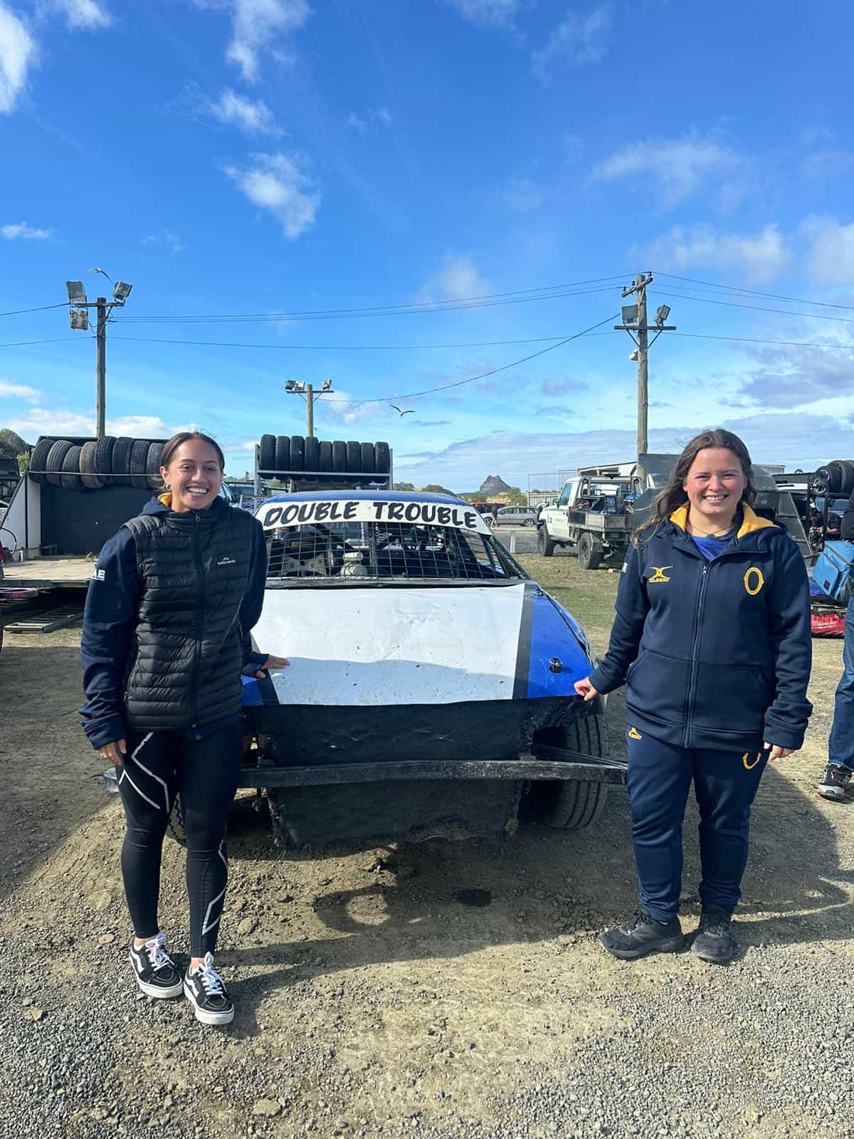 OTAGO SPIRIT PLAYERS IN SPEEDWAY FOR I AM HOPE