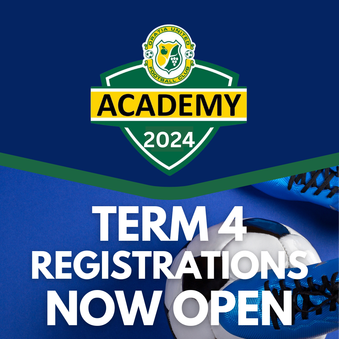 Term 4 Academy Registrations are now open.