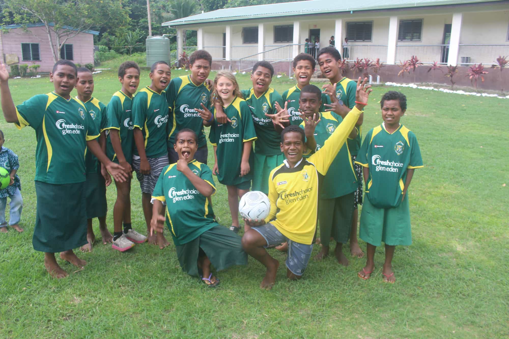 Family’s football generosity making a difference in Fiji