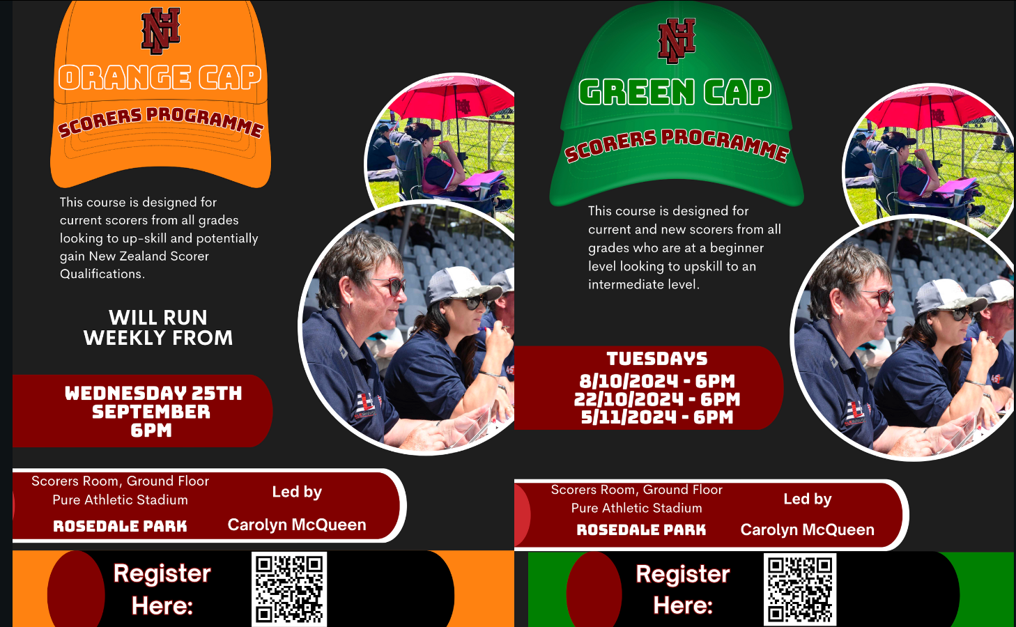 Orange Cap and Green Cap Scoring Programmes 2024