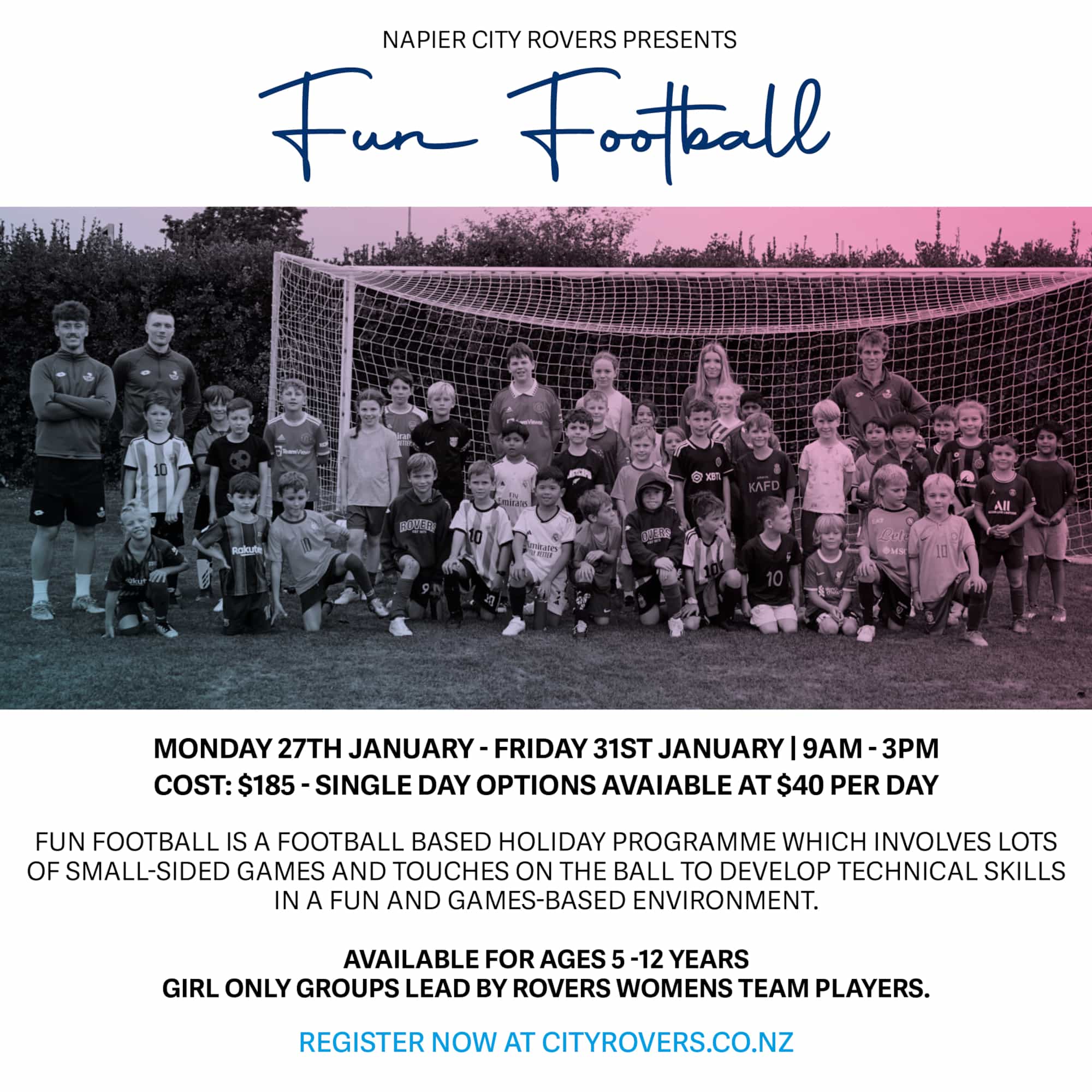 January Fun Football Holiday Programme