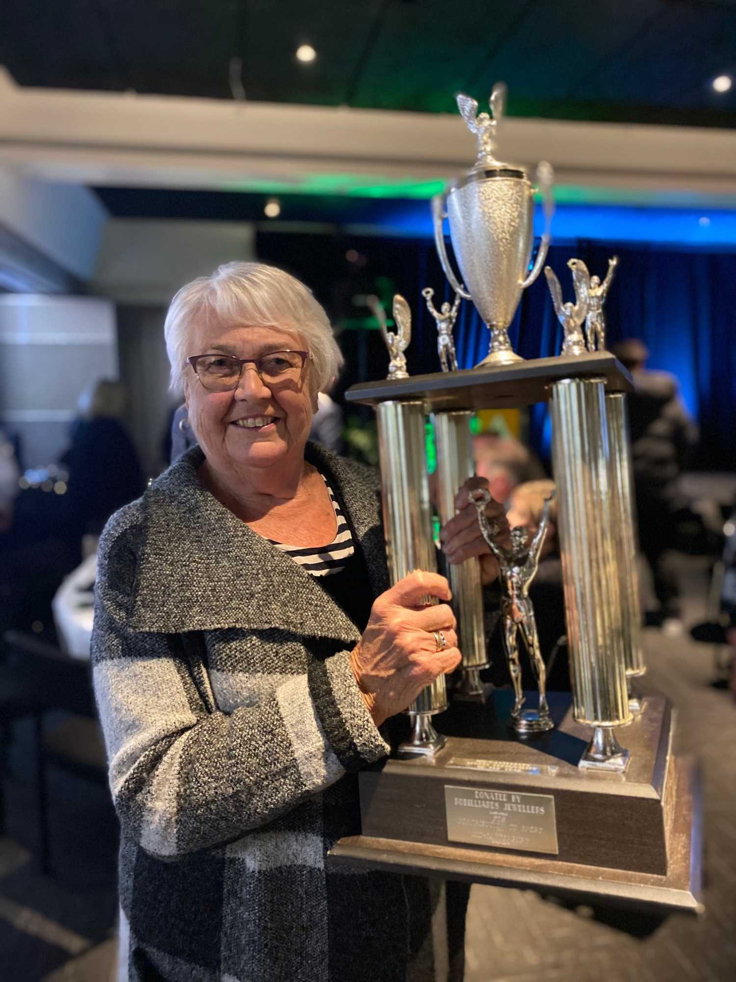 Audrey awarded Robilliard Trophy