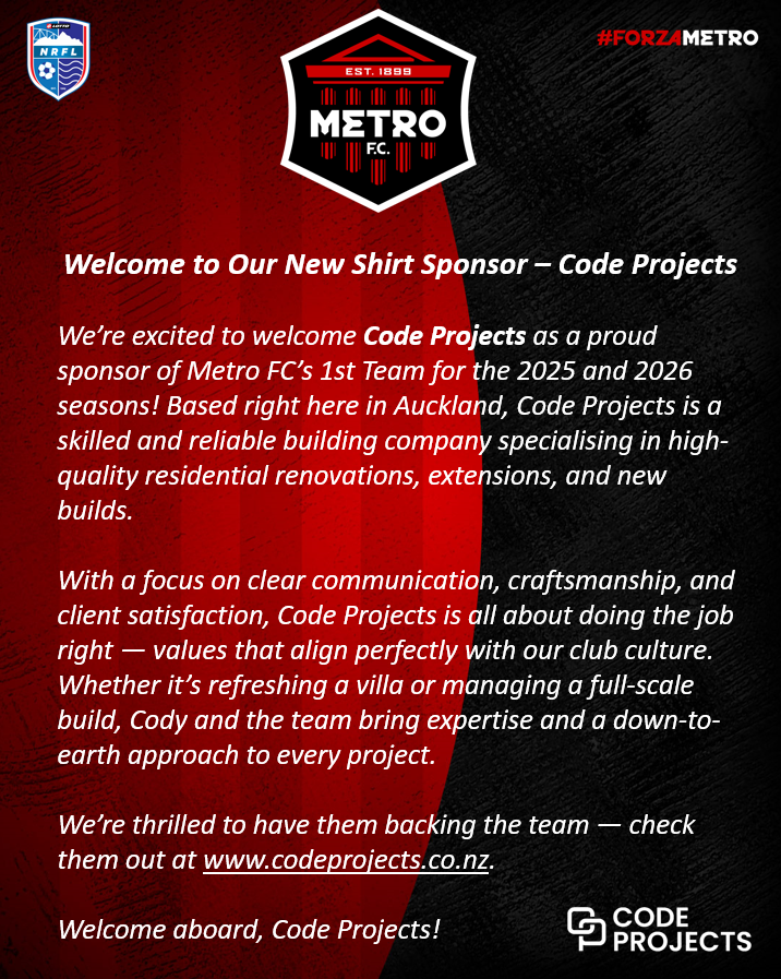 Welcome to Our New Shirt Sponsor – Code Projects