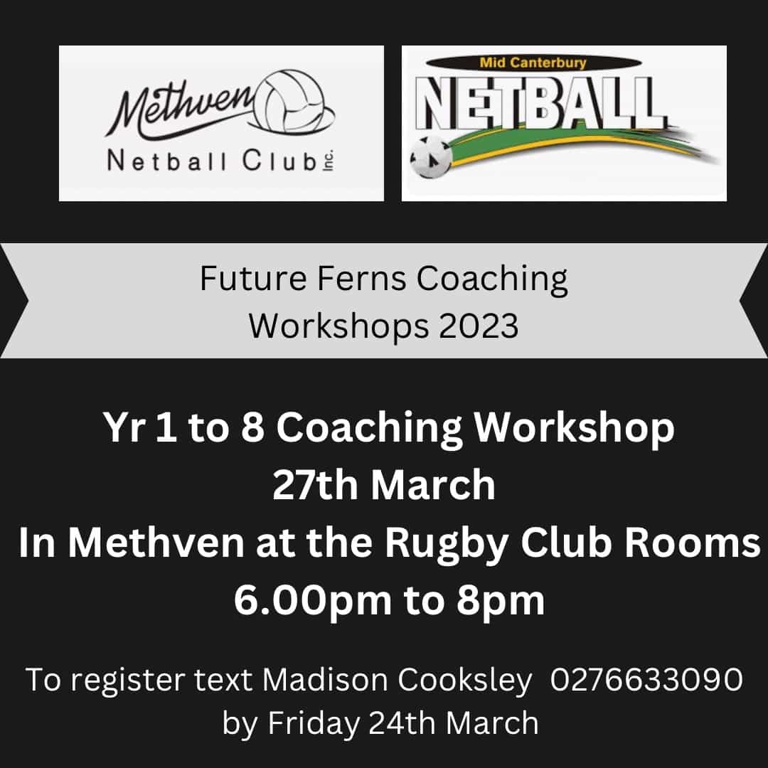 Future Ferns Coaching Workshop 2023