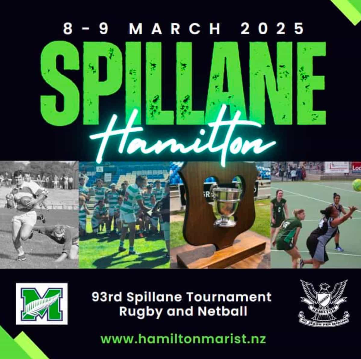 93rd Spillane Rugby Tournament held in Hamilton on March 8th & 9th, 2025