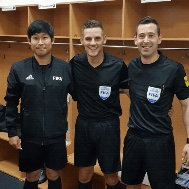 Chris Sinclair Selected to Referee at 2021 FIFA Futsal World Cup