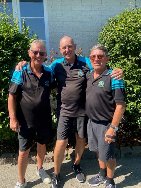 Men's Triples Club Champions