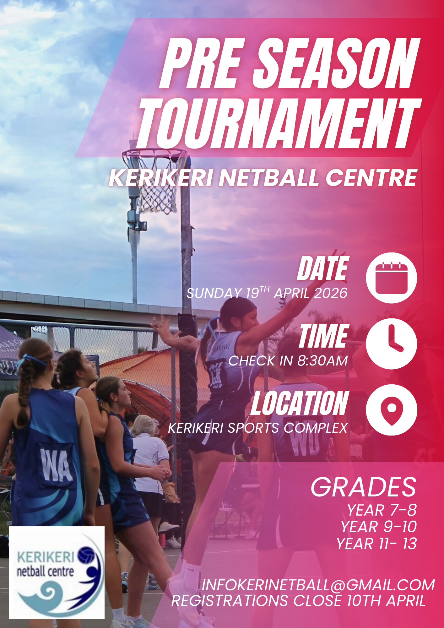 Kerikeri Netball Centre - Home