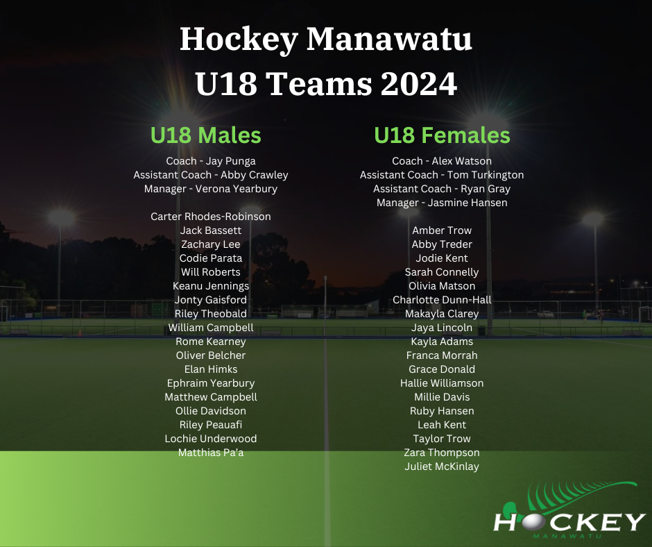 Hockey Manawatu Inc - U18