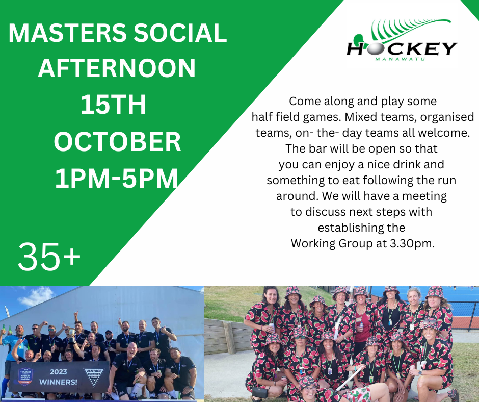 Masters Fun Afternoon 15th October