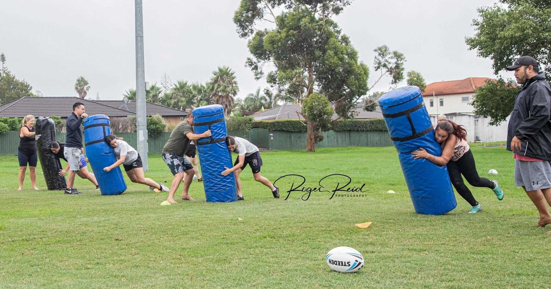 First training for the Northern Sisters Women's Rugby League team