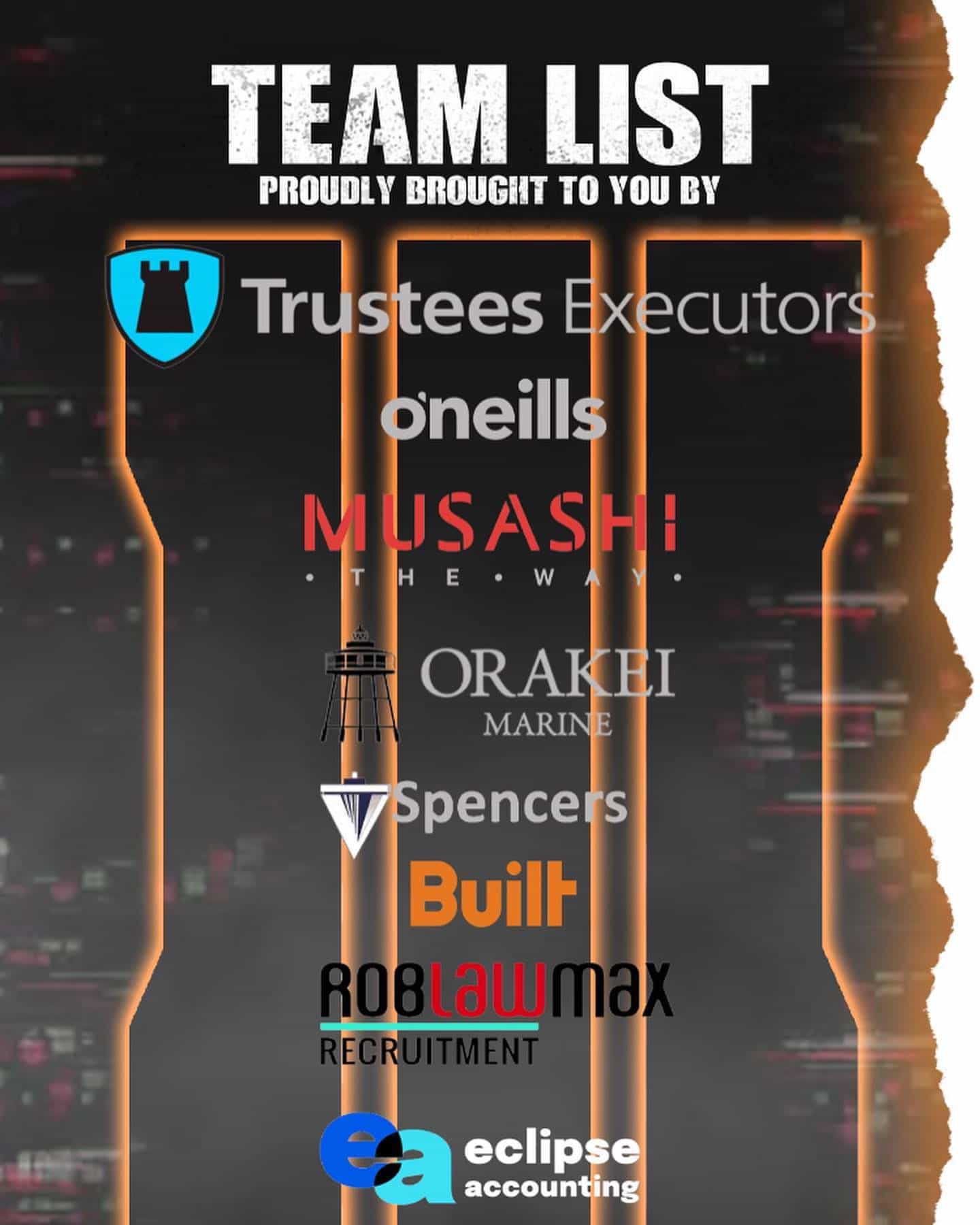 Premier Team Sponsors