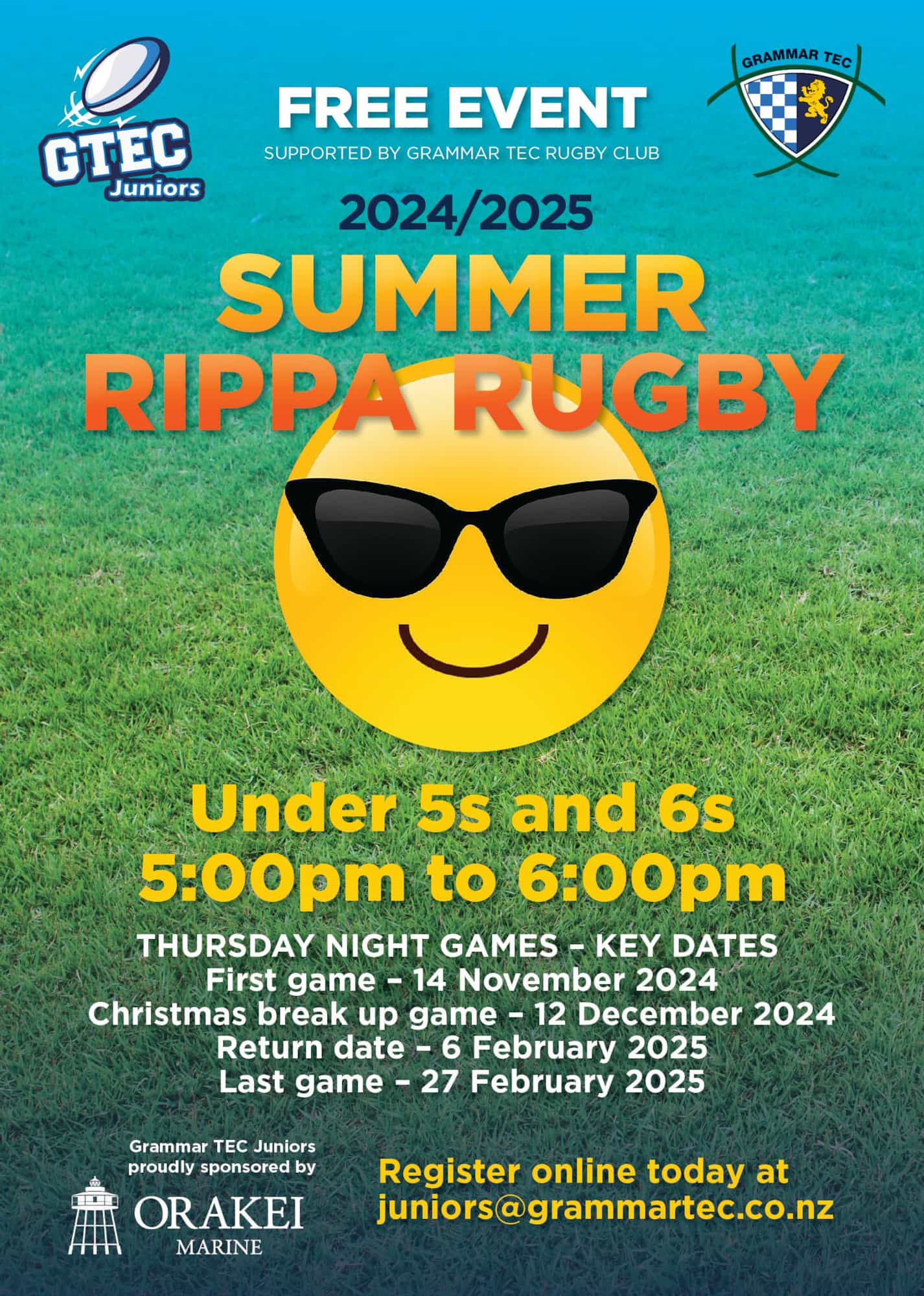 GTEC Juniors Nursery Rippa Rugby
